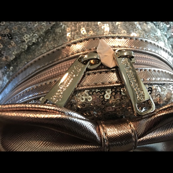 Loungefly | Bags | Loungefly Disney Silver Sequin Mini Backpack | Poshmark